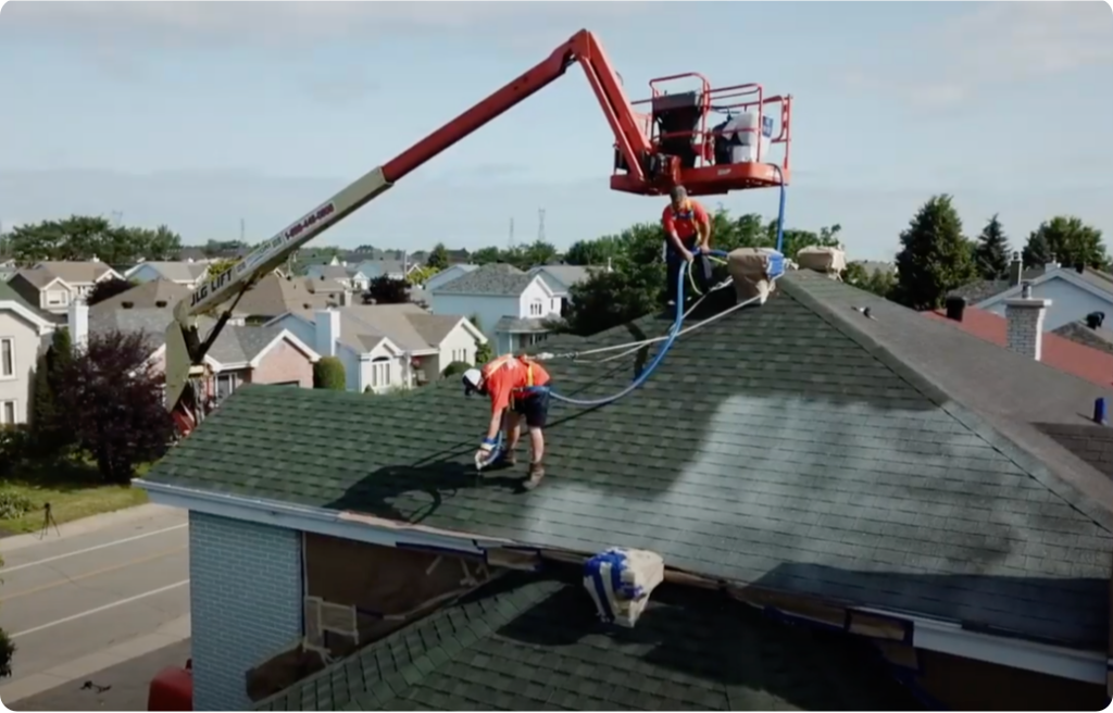 Liqua-Roof, revamp and reinforce your roof - Spray-Net